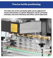 China Highly Efficient Semi Automatic Plastic Glass Can Bottle Jar Aluminum Foil  Lid Induction Sealing Machine for sale