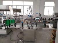 China Liquid automatic filling capping labeling machine ideal for streamlined production lines for sale