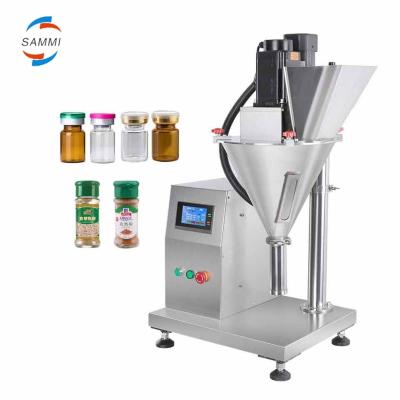 China Powder Filling Machine Utilizing Auger Screw Filling Method and Electric Pneumatic Driven Type Designed for Powder Packaging for sale