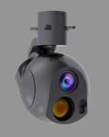 China 126T3-02 Black Multi-Function Aviation Surveillance Pod with Thermal Imaging GPS Tracking System for General Aircraft for sale