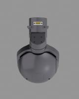 China 126T3-02 Black Multi-Function Aviation Surveillance Pod with Thermal Imaging GPS Tracking System for General Aircraft for sale