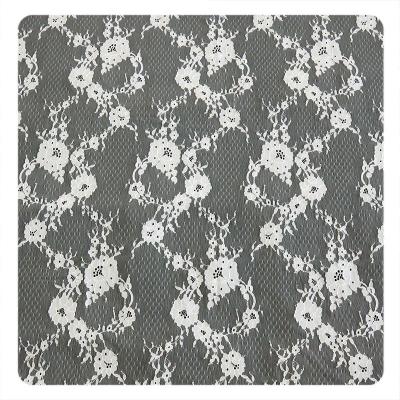 China 150 x 300 cm Chantilly Trim Lace , Upholstery Fabric For Evening Dress Or Lady Garment for sale