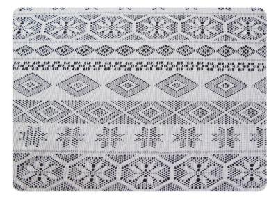 China Geometric Polyester Lace Fabric for Garment / Curtain CY-CT8519 for sale
