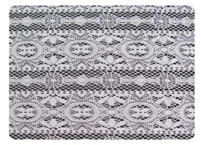 China Geometric Polyester Lace Fabric OEM / ODM Offer CY-CT9097 for sale