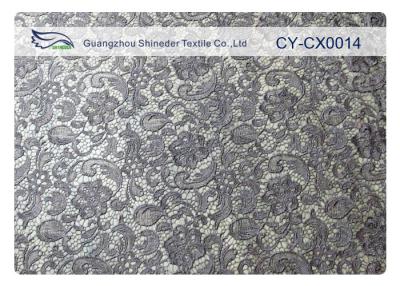 China High Tenacity Embroidered Lace Fabric For Garment Trimming CY-CX0014 for sale