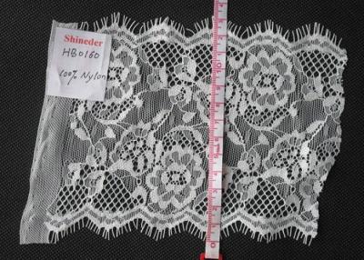 China 100% Nylon Eyelash Lace Trim With 13cm Width for Dress CY-HB0160 for sale