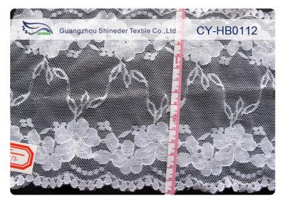 China 100% Nylon Lace Fabric , High Tenacity for Garment , Dress CY-HB0112 for sale
