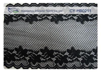 China Fashion 100% Nylon Lace Fabric , OEM / ODM Custom Service Offer CY-HB0211 for sale