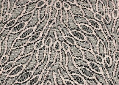 China Customized Jacquard Cotton Nylon Lace Fabric Shrink-Resistant SGS CE CY-LW0105 for sale