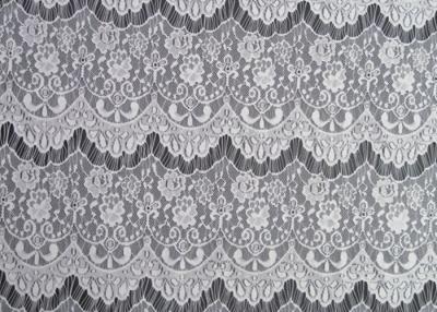 China Jacquard Nylon Lace Fabric , 100% Nylon / 145cm Width CY-DN0002 for sale