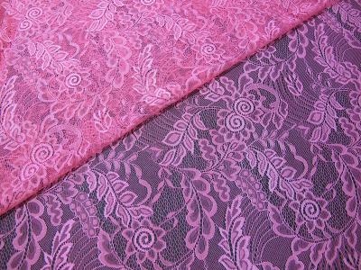 China Light hollow gauze 100%nylon leaf lace fabric textile in Guangzhou market (CY-DN0007) for sale