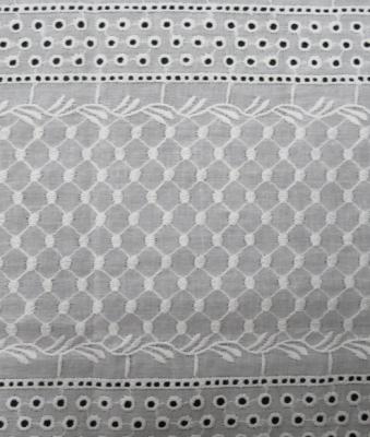 China Embroidered Eyelet Lace Trim for sale
