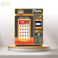 China Temperature Range 392-932 Degrees Fahrenheit Pizza Vending Machine with 500 Kg Capacity and 3000W Rate Microwave Oven for sale