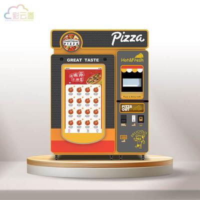 China Temperature Range 392-932 Degrees Fahrenheit Pizza Vending Machine with 500 Kg Capacity and 3000W Rate Microwave Oven for sale