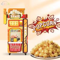 China Automated Popcorn Vending Machine Manufacturers 24 Flavors Customized Color for sale
