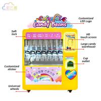 China 70Kg Capacity Automatic Candy Dispenser Vending Machine For Quick And Easy Service for sale
