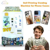 China Multi Language Mobile Phone Case Printing Vending Machine HD Resolution For Airports for sale