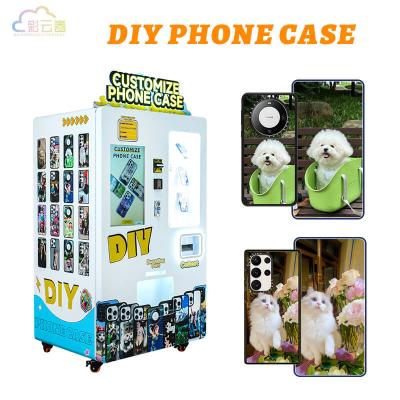 China Customizable Phone Case Printing Vending Machine with Printing Speed Up To 3 Mins Per Case L113*W87*H220cm for sale