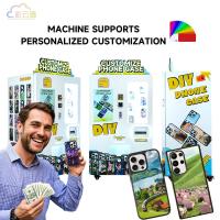 China 3 Minutes Per Case Phone Case Printing Vending Machine with Variable Ink Droplet Technology White Or Customized Color for sale