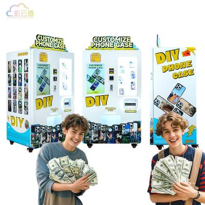 China User-Friendly Personalised Phone Case Vending Machine with 220V Power Supply and Steel Material for sale