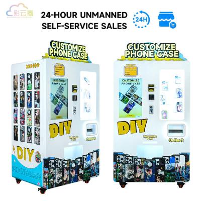 China Customized Phone Case Printing Vending Machine 4G/Wi-Fi Network Connection Metal 3 Minutes Per Case for sale