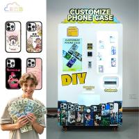 China Android System Phone Case Printing Vending Machine with 1440Dpi Printing Resolution and Global Language Support for sale