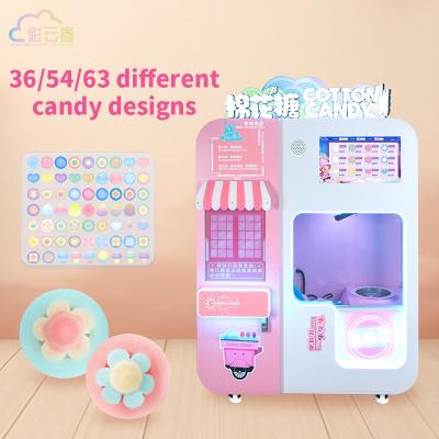 China Automatic Cotton Candy Factory Vending Machine for Indoor / Outdoor for sale