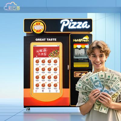 China 5000W Automatic Pizza Robot Vending Machine Outdoor With LCD Screen Display for sale