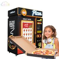 China Automated Pizza Machine Vending , Compact 24/7 Smart Pizza Machine for sale