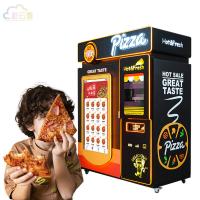 China Stainless Steel 24/7 Pizza Vending Machine For Shopping Mall for sale