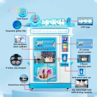 China Coin Payment Ice Cream Vending Machine Robot L126*W100*H266cm Size for sale