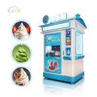 China Soft Serve Ice Cream Vending Machine 110V 220V For Soft Serve Delights for sale