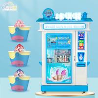 China Automatic Dispensing Vending Ice Cream Machine For Office / Metro for sale