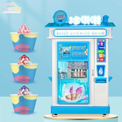 China Automatic Dispensing Vending Ice Cream Machine For Office / Metro for sale