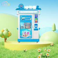 China Easy Payment White Ice Cream Vending Machine 28L / 240 Cups for sale
