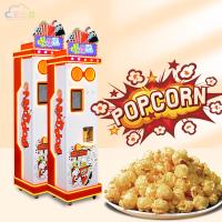 China Compact Popcorn Vending Machine Customized Color For Amusement Parks for sale