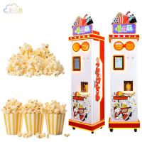 China 6800W Stainless Steel Automated Popcorn Machine Vending For Snack Service for sale