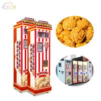 China Automatic Vending Popcorn Machine Manufacturers Cash / Credit Card / Mobile Payment for sale
