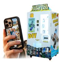 China High Capacity Industrial Phone Case Vending Machine 360 PCS / Day Vending With 32-inch Wave Crystal Display for sale
