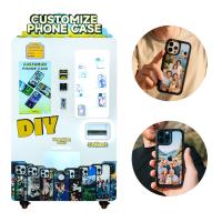 China Customizable Personalised Phone Case Vending Machine Vending Capacity 630 for Samsung Models for sale