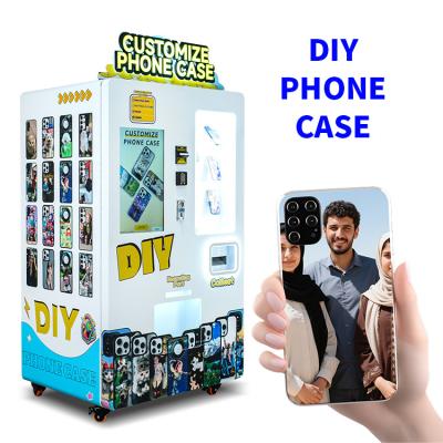 China Convenient 220V/50Hz Cell Cell Phone Case Vending Machine with Multiple Payment Options for sale