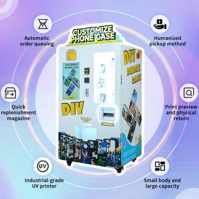 China Samsung Compatible Custom Phone Case Vending Machine Easy Cash Payment Convenience for sale