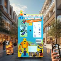 China Steel Print On Demand Phone Case Machine Android Operating System L113*W87*H220cm for sale