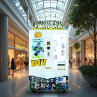 China Steel Printing Phone Case Vending Machine with High Resolutions 1440Dpi Durable for sale