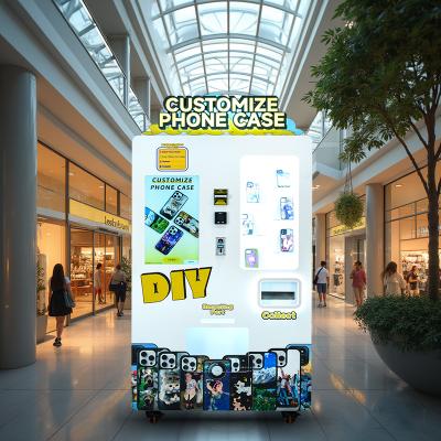 China Steel Printing Phone Case Vending Machine with High Resolutions 1440Dpi Durable for sale