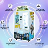 China Traffic Areas Phone Case Printing Vending Machine With 220V/50Hz Power Supply for sale