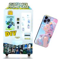 China Steel Packaging And Fast Shipping Variable Ink Droplet Technology Phone Case Printing Vending Machine For Secure Packaging for sale
