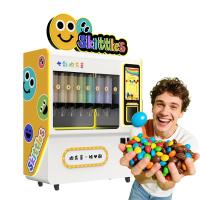 China LED Screen Electric Sugar Rush Snack Vending Machine for Office Break Rooms for sale
