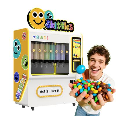China LED Screen Electric Sugar Rush Snack Vending Machine for Office Break Rooms for sale