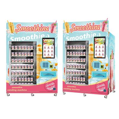 China Compressor Cooling System Drink Smotthie Machine Vending with Easy and Convenient Coin Payment for sale
